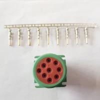 China 9-Pin Deutsch Green J1939 OBD Extension Cable with 16-18AWG Solid Pins for Automotive Diagnostics for sale