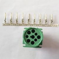China 9-Pin Deutsch Green J1939 OBD Extension Cable with 16-18AWG Solid Pins for Automotive Diagnostics for sale