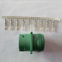 China 9-Pin Deutsch Green J1939 OBD Extension Cable with 16-18AWG Solid Pins for Automotive Diagnostics for sale
