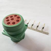 China 9-Pin Deutsch Green J1939 OBD Extension Cable with 16-18AWG Solid Pins for Automotive Diagnostics for sale