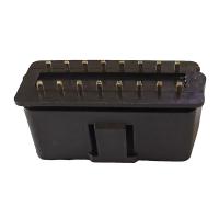 China OBD2 16-Pin Automotive Diagnostic Connector - 12V PA66/Brass Material for Universal Vehicle Compatibility for sale