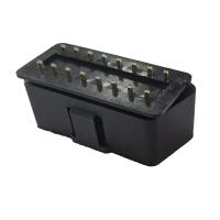 China OBD2 16-Pin Automotive Diagnostic Connector - 12V PA66/Brass Material for Universal Vehicle Compatibility for sale