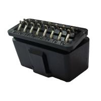 China OEM OBD J1962 16-Pin Male Diagnostic Connector with PA66/Brass Construction and Folded Design for sale