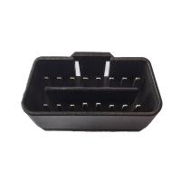 China OEM OBD J1962 16-Pin Male Diagnostic Connector with PA66/Brass Construction and Folded Design for sale