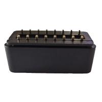 China OBD2 16-Pin Male to J1962 Plug Connector - 24V Automotive Diagnostic Interface with PA66/Brass Construction for sale