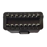 China 12V J1962 16-Pin OBD II Male Connector Socket with PA66/Brass Construction for Automotive Diagnostics for sale