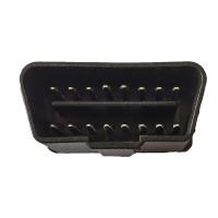 China 12V J1962 16-Pin OBD II Male Connector Socket with PA66/Brass Construction for Automotive Diagnostics for sale