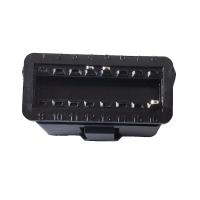 China 3-Pin Male OBD2 Automotive Connector with PA66/Brass Construction for Universal Vehicle Diagnostics for sale