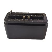 China 3-Pin Male OBD2 Automotive Connector with PA66/Brass Construction for Universal Vehicle Diagnostics for sale
