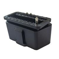 China 3-Pin Male OBD2 Automotive Connector with PA66/Brass Construction for Universal Vehicle Diagnostics for sale