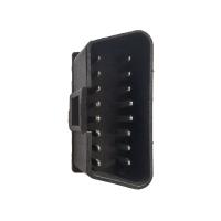 China J1962 OBD2 16-Pin Male Connector Socket with PA66/Brass Construction for Automotive Diagnostics for sale