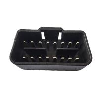 China 24V OBD2 J1962 16-Pin Male Diagnostic Connector for Automotive Vehicles with Custom Pin Assignment for sale
