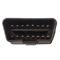 China OBD2 16 Pin Male Gold Plated J1962 Adapter Connector - 12W-24W Automotive Diagnostic Plug for sale