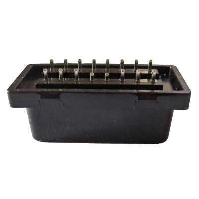 China Stable Male Diagnostic Plug For Car , 16 Pin OBD2 Scanner Connector for sale