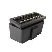 China 24V J1962 16pin OBD II OBD 2 OBD2 Male Connector Socket for sale
