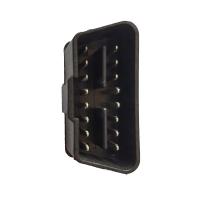 China 24V J1962 16pin OBD II OBD 2 OBD2 Male Connector Socket for sale