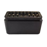 China OBD2 16Pin Thin Pin Connector Plug OBDII Male Automobile Diagnostic Line OBD Adapter Interface for sale