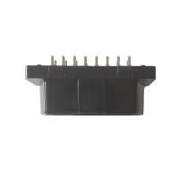 China Stable OBD II OBD Car Connector 16 Pin 24V ABS Brass Materials for sale