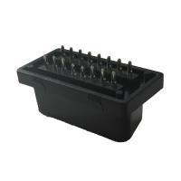 China Stable OBD II OBD Car Connector 16 Pin 24V ABS Brass Materials for sale