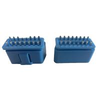 China Male Durable Car OBD2 Port Connector ABS Brass Material Compatible for sale