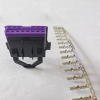 China Durable 16 Pin OBD2 Scanner Plug , Automotive OBD2 Female Connector for sale