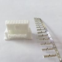 China ODM OBD2 16 Pin White Female Connector for Nissan Toyota Diagnostic Tool PA66 Brass for sale