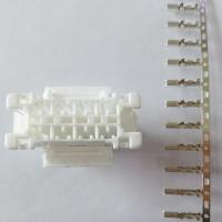 China ODM OBD2 16 Pin White Female Connector for Nissan Toyota Diagnostic Tool PA66 Brass for sale