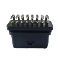 China Nickel Plating OBD2 Bent Pin Female Connector for Nissan Toyota Diagnostic 16 Pin for sale