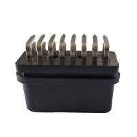China Nickel Plating OBD2 Bent Pin Female Connector for Nissan Toyota Diagnostic 16 Pin for sale