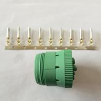 China Green Deutsch 9 Pin J1939 Female Connector with 9 Terminals for Automotive OBD for sale
