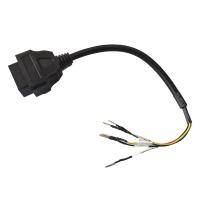 China ODM OBDII Cable Can K Jumper Tester Adapter 30cm for Trucks and Motorcycles for sale