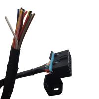 China 16-Pin OBD2 Female Open Wire Extension Cable 30cm for Buick Vehicles - Brass/ABS/PVC/PE Construction for sale