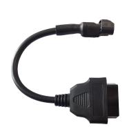 China 30cm OBD2 Female to 3 Pin Diagnostic Cable for KYMCO Motorcycles - Custom Pin Assignment for sale
