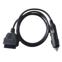 China OBD2 to Cigarette Lighter Adapter Cable 16-Pin Female 100cm Universal Automotive Power Extension for sale
