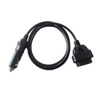 China OBD2 to Cigarette Lighter Adapter Cable 16-Pin Female 100cm Universal Automotive Power Extension for sale