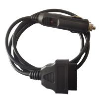 China OBD2 to Cigarette Lighter Adapter Cable 16-Pin Female 100cm Universal Automotive Power Extension for sale