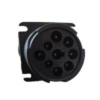 China Black OBD2 J1939 Splitter Cable 30cm for Decher Vehicles - Custom Pin Assignment Automotive Diagnostic Tool for sale