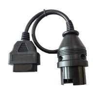 China Mercedes-Benz 38-Pin OBD2 Diagnostic Cable 30cm Length with Custom Pin Assignment for Automotive Repair for sale