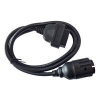 China 12V 24V OBD2 10-Pin Diagnostic Cable for BMW Vehicles - 150cm Length with Custom Pin Assignment for sale