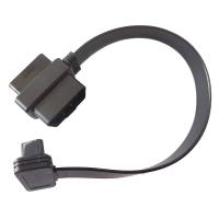 China 30CM OBD2 Female Extension Cable - T-Shaped Splitter Connector with Custom Pin Assignment for All Vehicle Models for sale