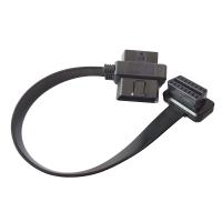 China 30CM OBD2 Female Extension Cable - T-Shaped Splitter Connector with Custom Pin Assignment for All Vehicle Models for sale