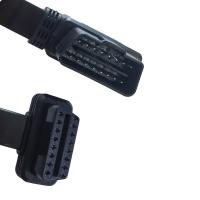 China 30CM OBD2 Female Extension Cable - T-Shaped Splitter Connector with Custom Pin Assignment for All Vehicle Models for sale