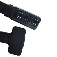 China 30CM OBD2 Female Extension Cable - T-Shaped Splitter Connector with Custom Pin Assignment for All Vehicle Models for sale