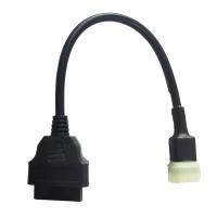 China KTM OBD2 Female Diagnostic Adapter Cable 6-Pin 30cm Engine Fault Detection Tool for sale