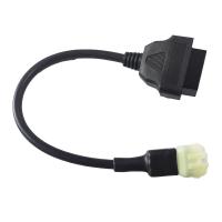 China KTM OBD2 Female Diagnostic Adapter Cable 6-Pin 30cm Engine Fault Detection Tool for sale