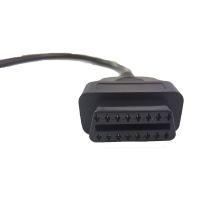 China KTM OBD2 Female Diagnostic Adapter Cable 6-Pin 30cm Engine Fault Detection Tool for sale