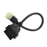 China KTM OBD2 Female Diagnostic Adapter Cable 6-Pin 30cm Engine Fault Detection Tool for sale