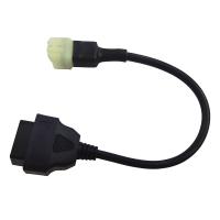 China KTM OBD2 Female Diagnostic Adapter Cable 6-Pin 30cm Engine Fault Detection Tool for sale