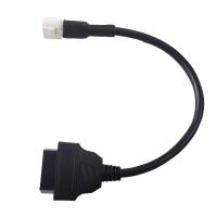 China YAMAHA 3-Pin OBD2 Extension Cable with Female Connector 30cm for Motorcycle Diagnostics for sale