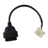 China Tesla OBD2 Diagnostic Cable 12-Pin Male Female Connector 30cm Length Custom Pin Assignment for sale